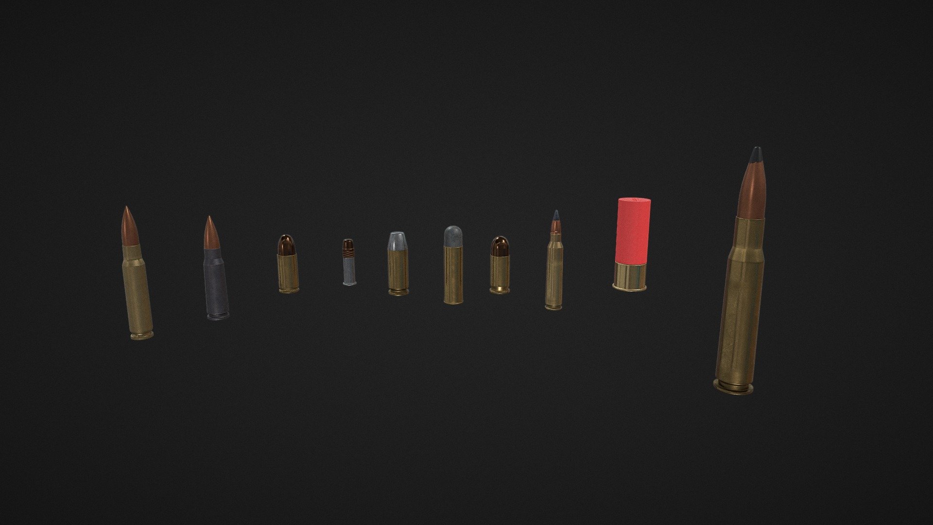 BULLETS SHOWCASE SKETCHFAB - Buy Royalty Free 3D model by MarcusG94 ...