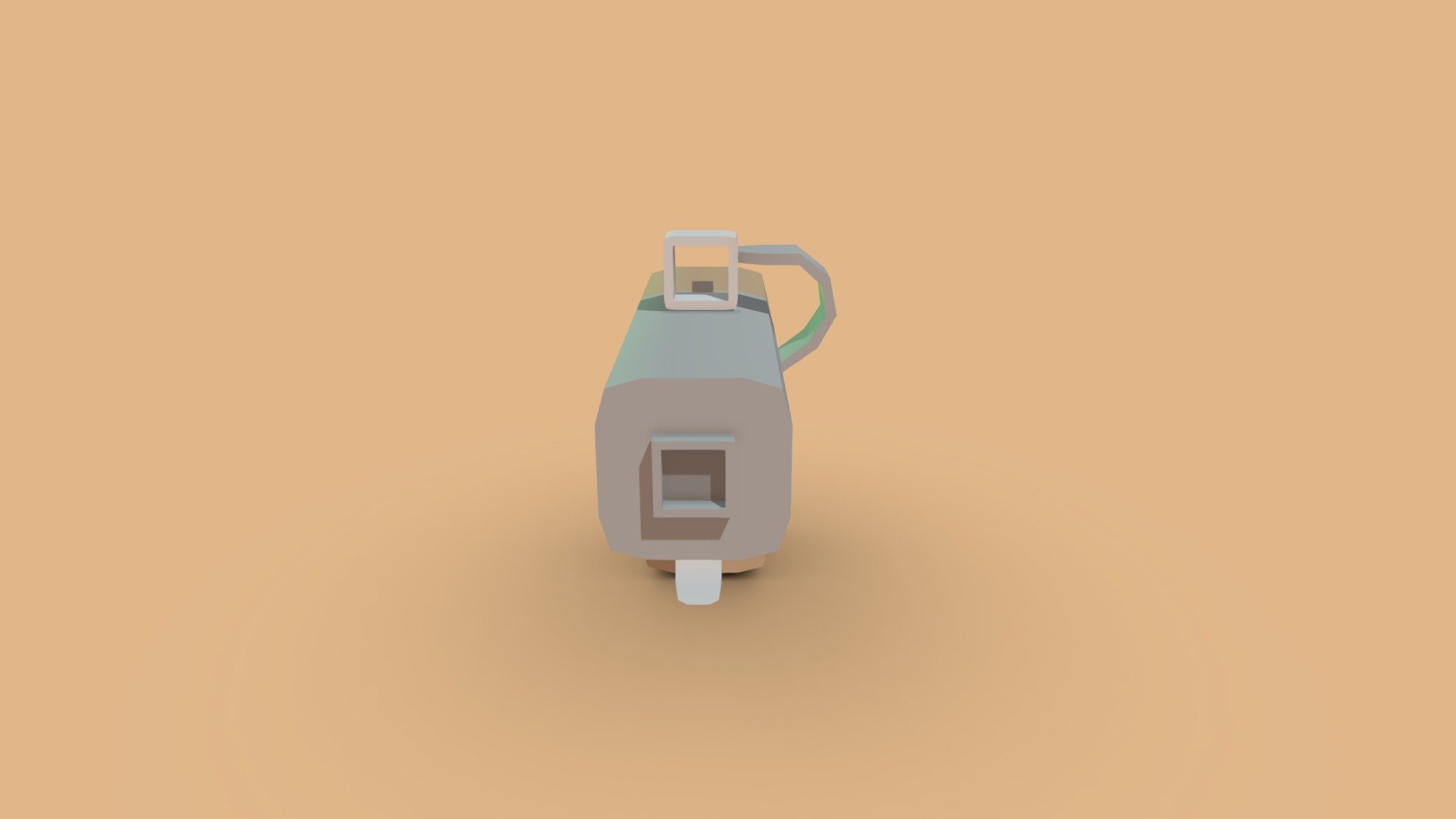 Simple gun model - Download Free 3D model by Chastling [4dc81b9 ...