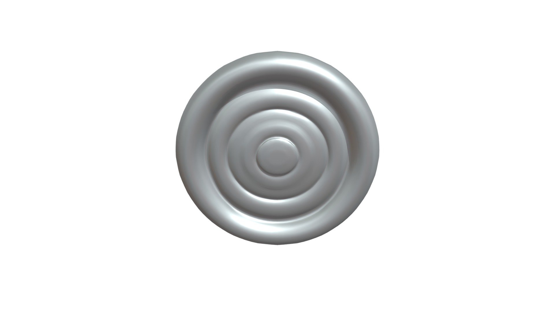 Concentric circular target design - Download Free 3D model by ...