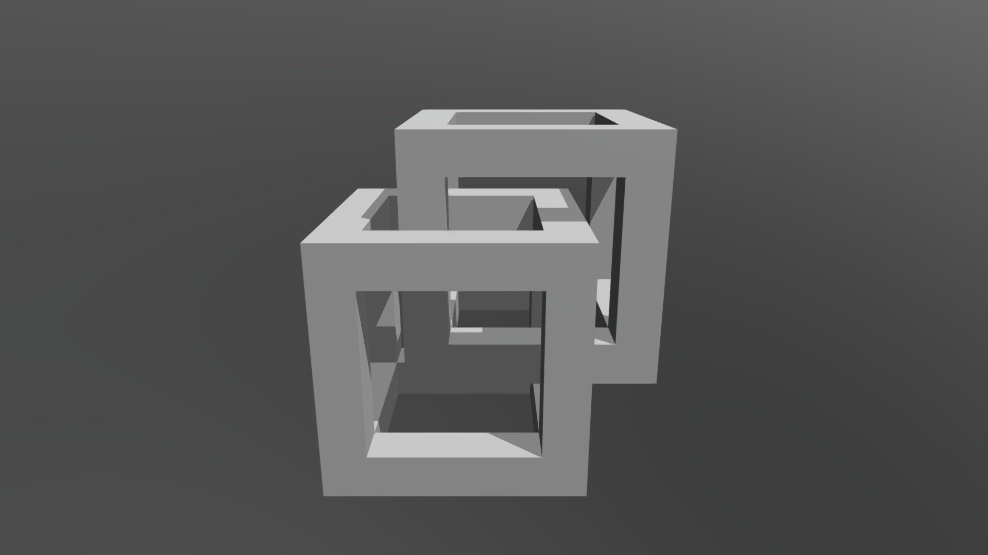 Interlocked Cubes - Download Free 3D model by ssghosh [4dc9265] - Sketchfab