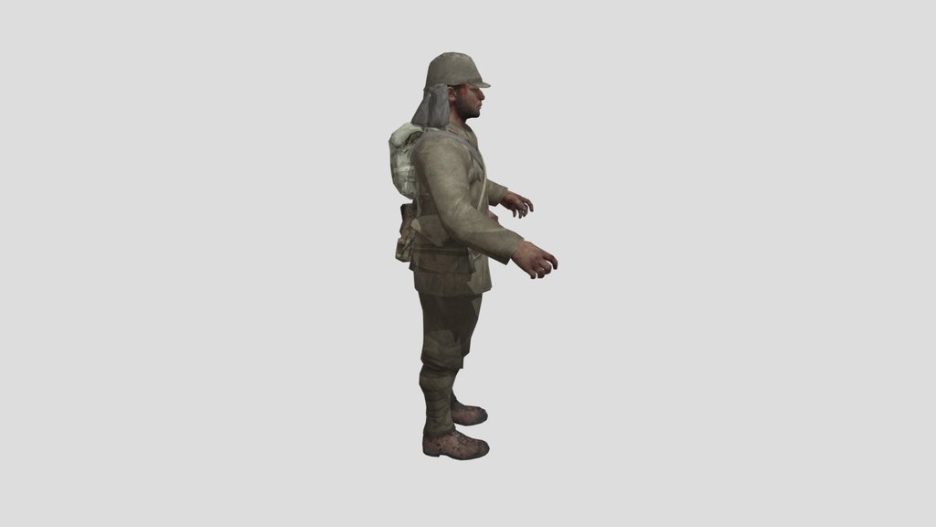 WW2 Soldiers - A 3D model collection by PQStarlorD - Sketchfab