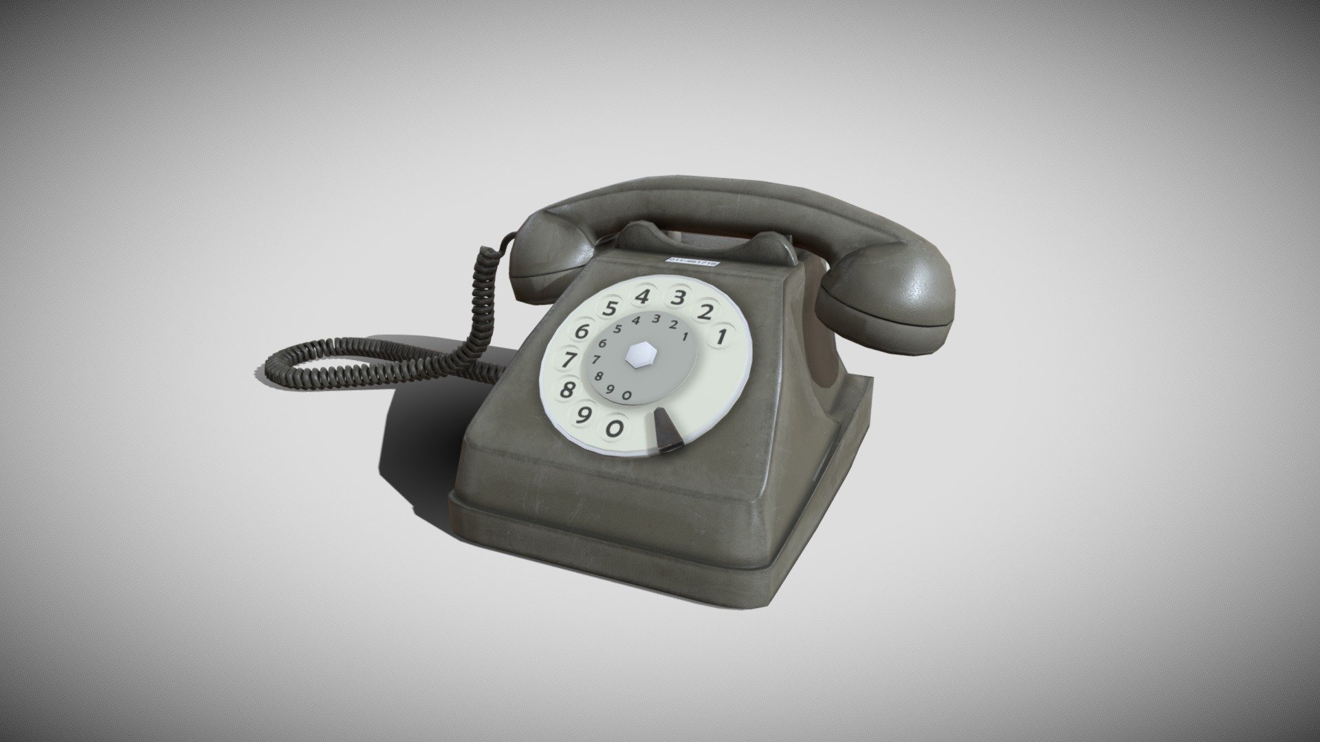 telephone vintage - 3D model by Mario Schiano (@marioschiano) [4dcbf17 ...