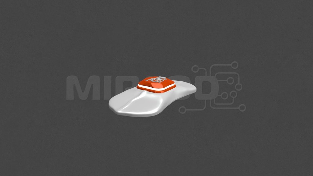 Multiparameter bio-signals diagnostic ECG patch. - 3D model by Mircod ...