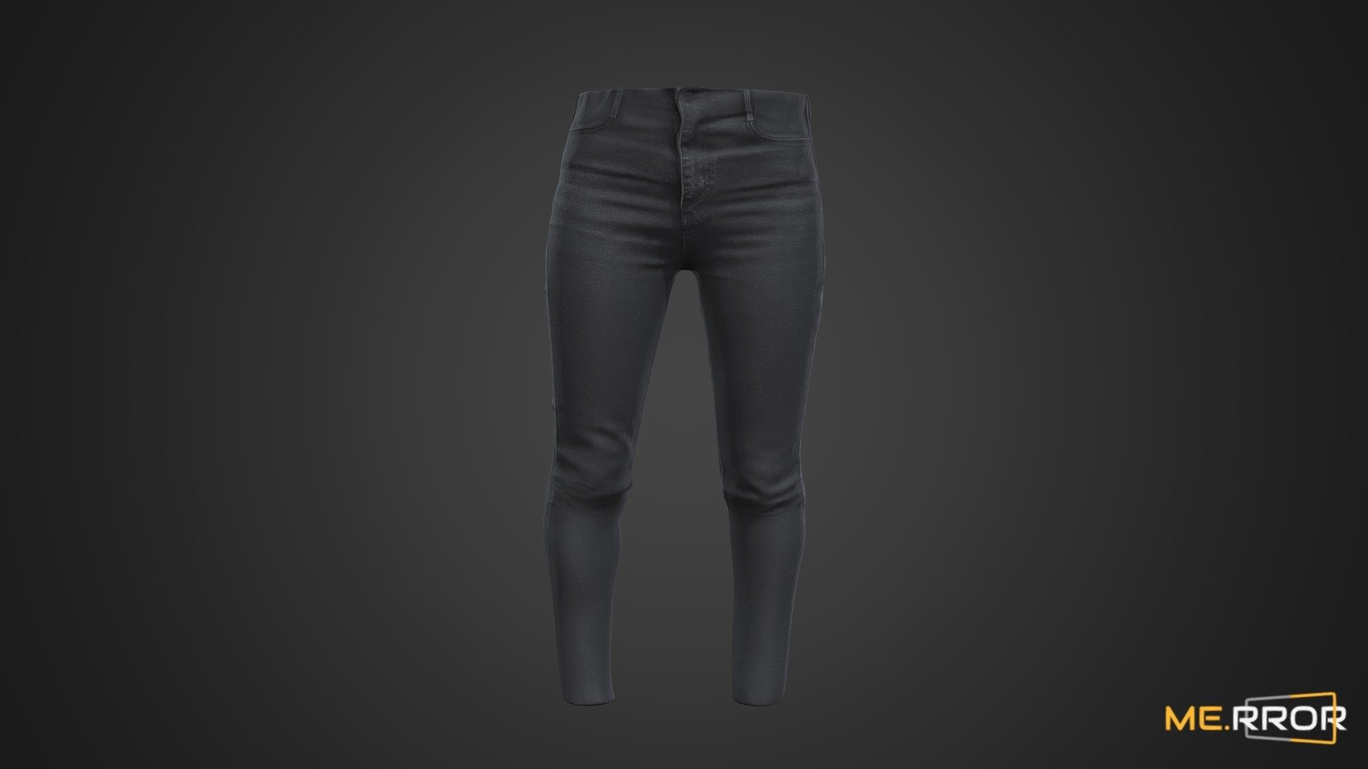 [Game-Ready] Black Skinny Jeans - Buy Royalty Free 3D model by ME.RROR ...