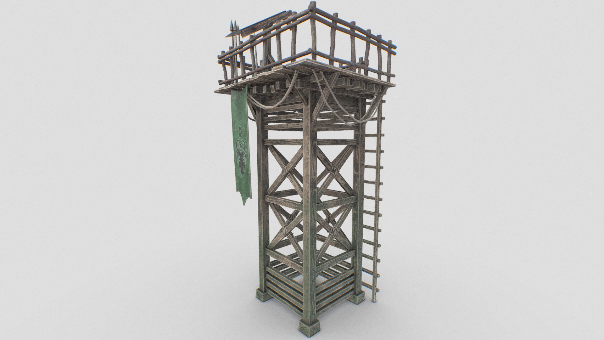 Watchtower - Buy Royalty Free 3D model by Anima Z (@Anima-Z) [4dce2f8 ...