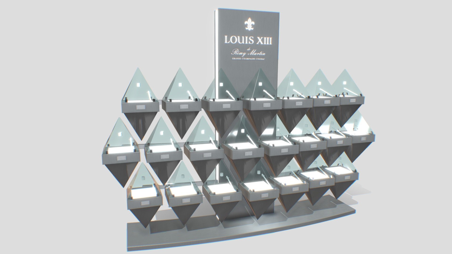 Louis XIII Globe Bar 1 - 3D model by André van Wyk (@andrecvanwyk ...