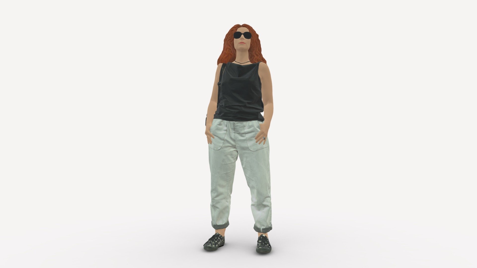 Red Haired Woman 0081 - Buy Royalty Free 3D model by 3DFarm [4dd03fe ...