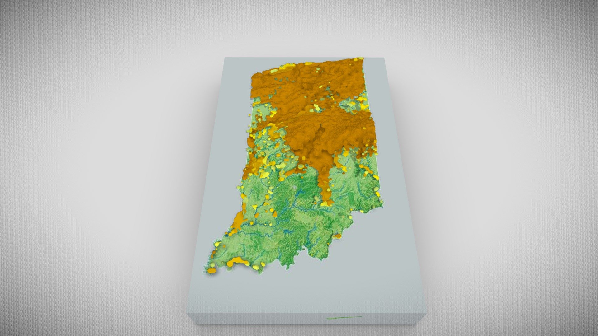 Indiana Aquifer data - Download Free 3D model by Advanced Visualization ...