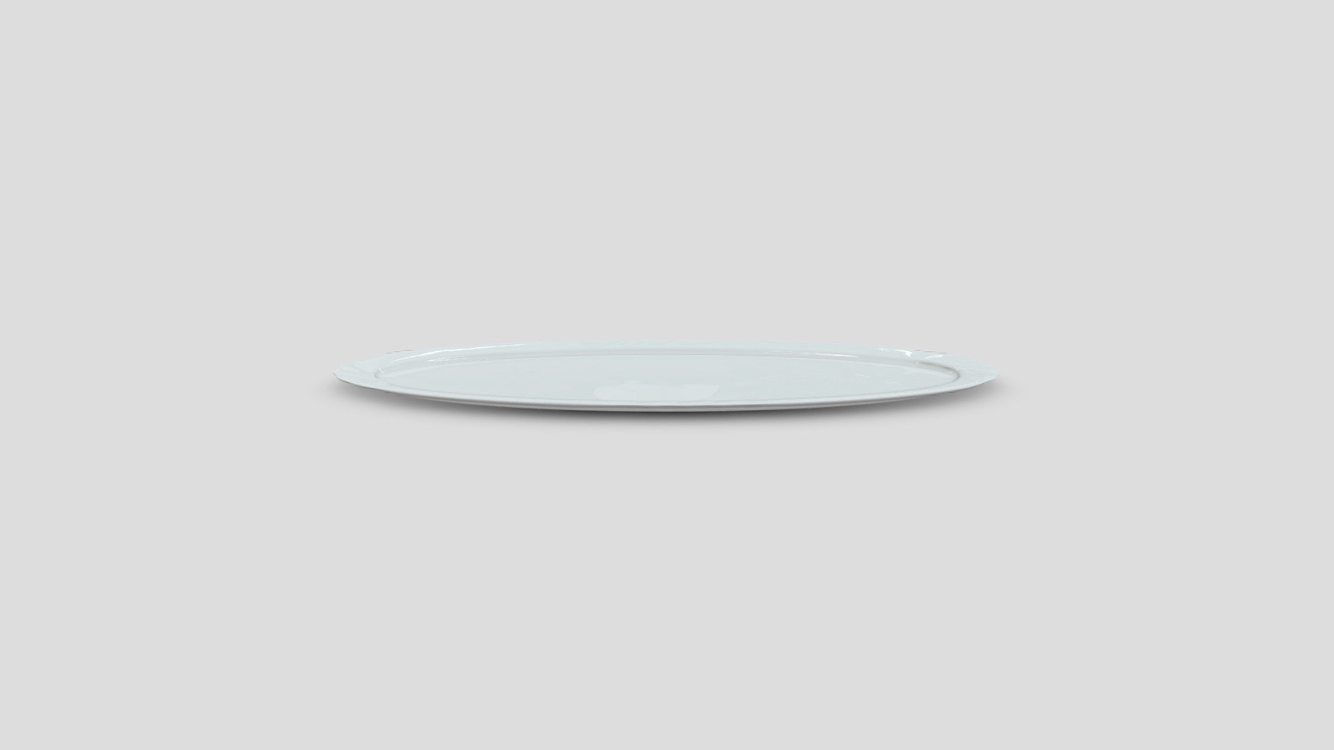 Basic - Complementi - Piatto Ovale Melody - Download Free 3D model by MPS Porcellane di Saronno ...