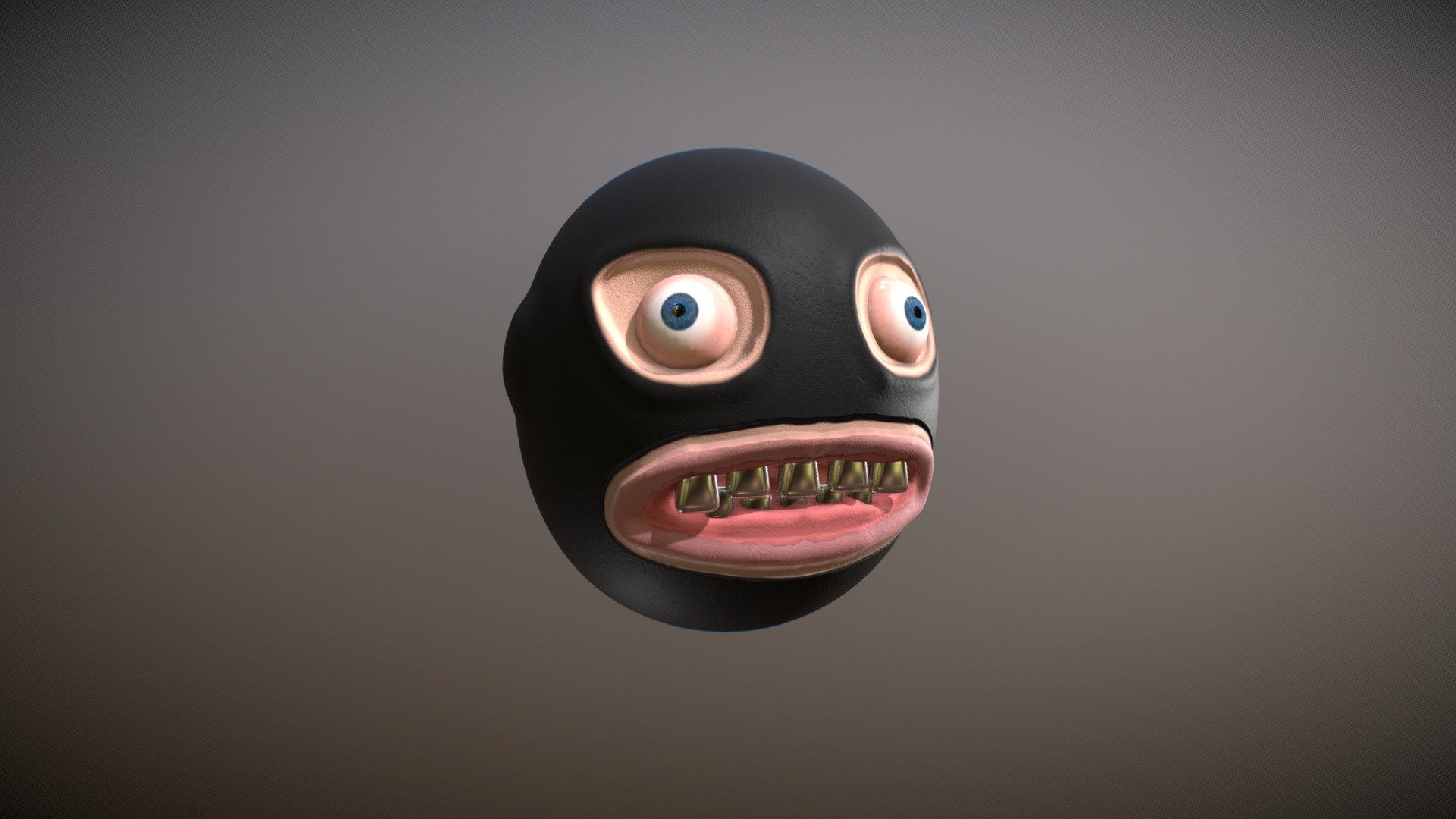 Bandit Face - Download Free 3D model by Ruslan Abbasov (@3DLaba ...