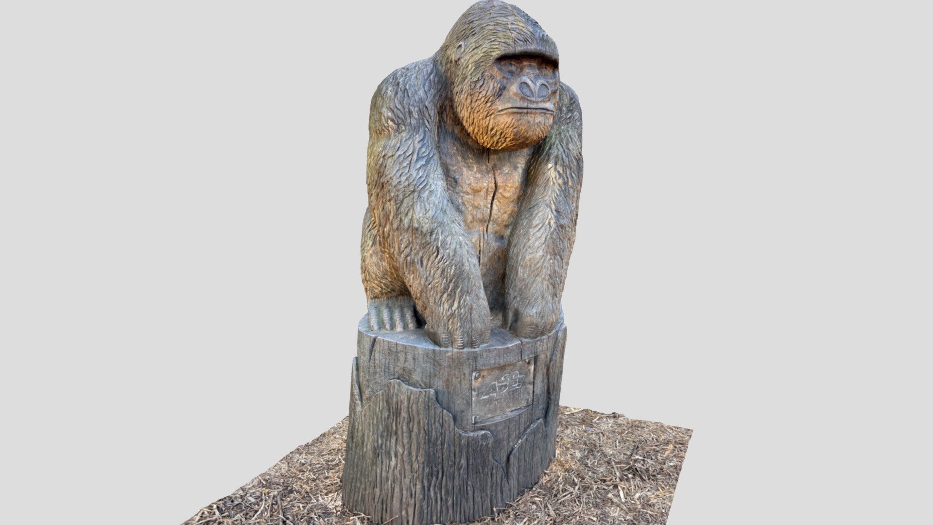 The Go Ape gorilla - Buy Royalty Free 3D model by blackfirefilms ...