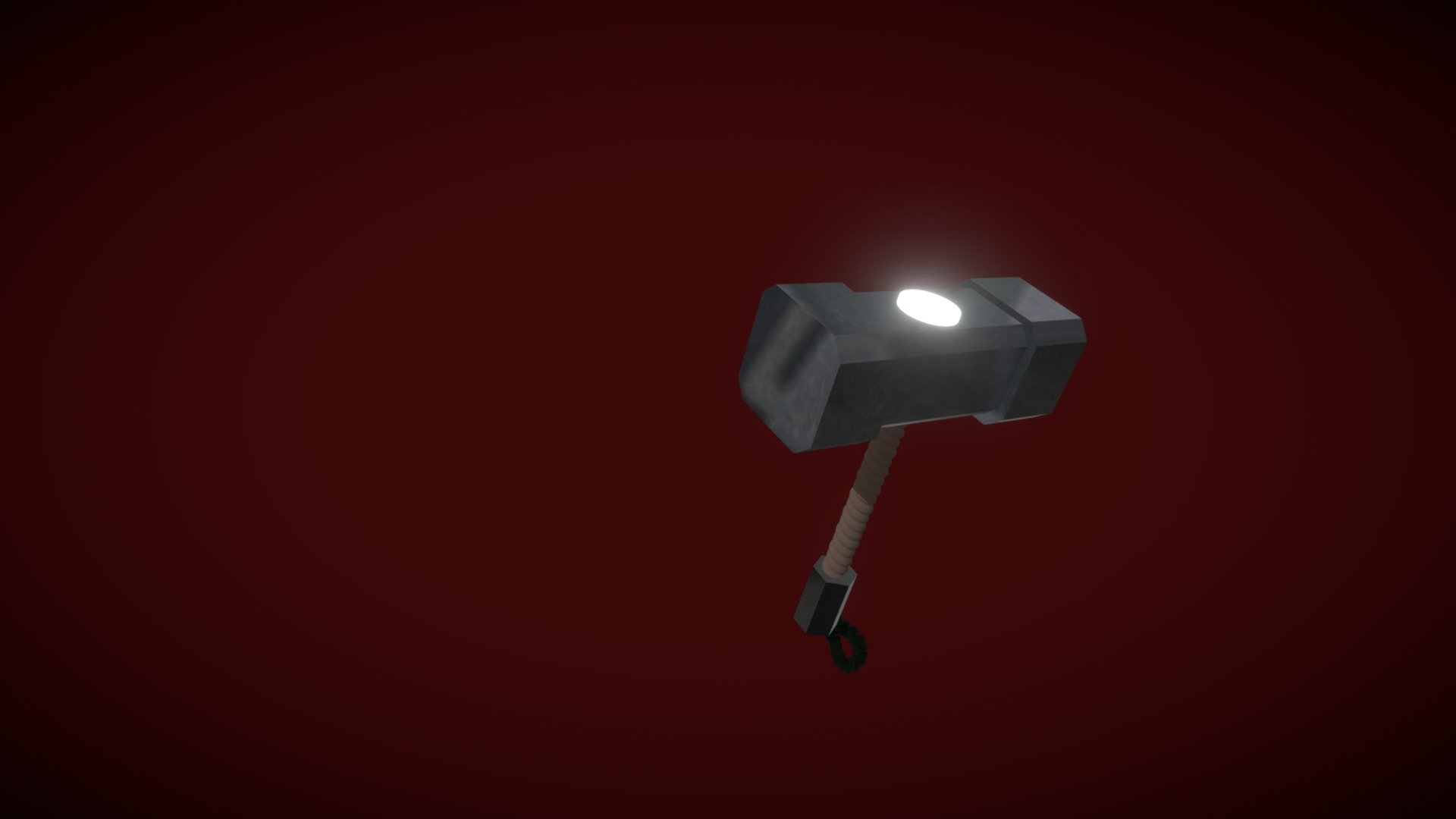 Mjolnir of Thor - Download Free 3D model by Priyanshu Sahu (@ironmaan40 ...