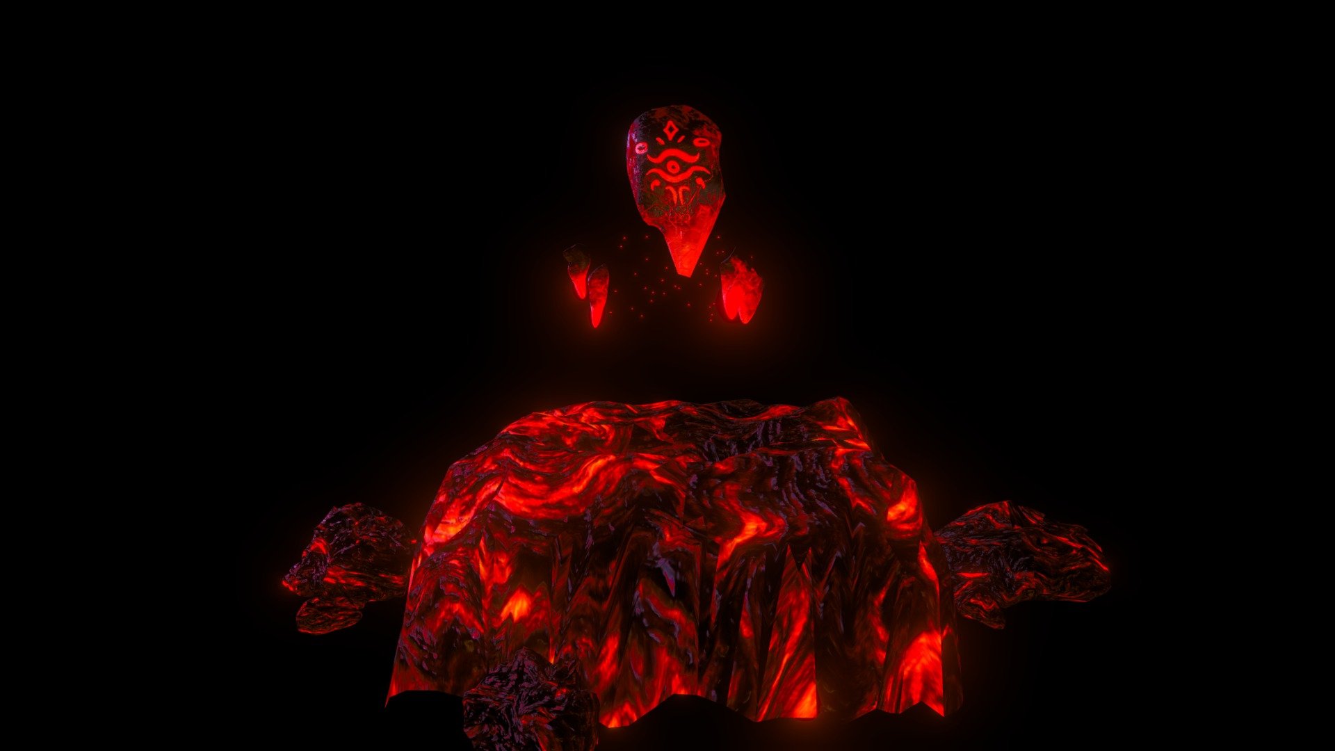 MAGMA STONE - 3D model by JoePascalm [4dd5be6] - Sketchfab