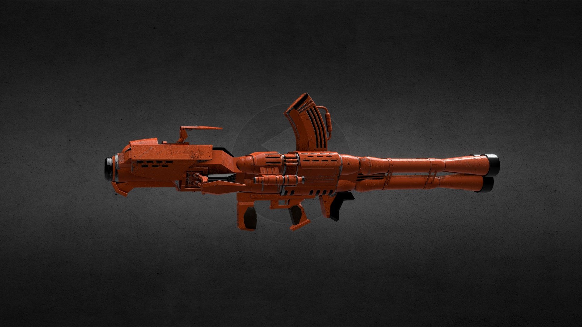 Stylised Rocket Launcher - 3D model by Jamosium [4dd5cd5] - Sketchfab