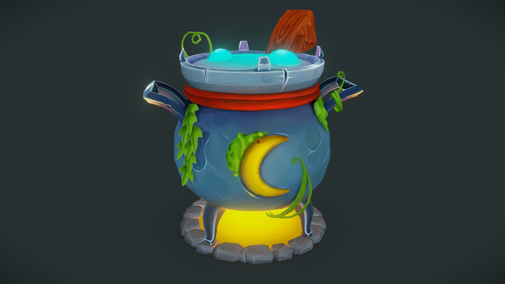 Cauldron - Download Free 3D model by Anna Espenstein (@Anna.Espenstein ...