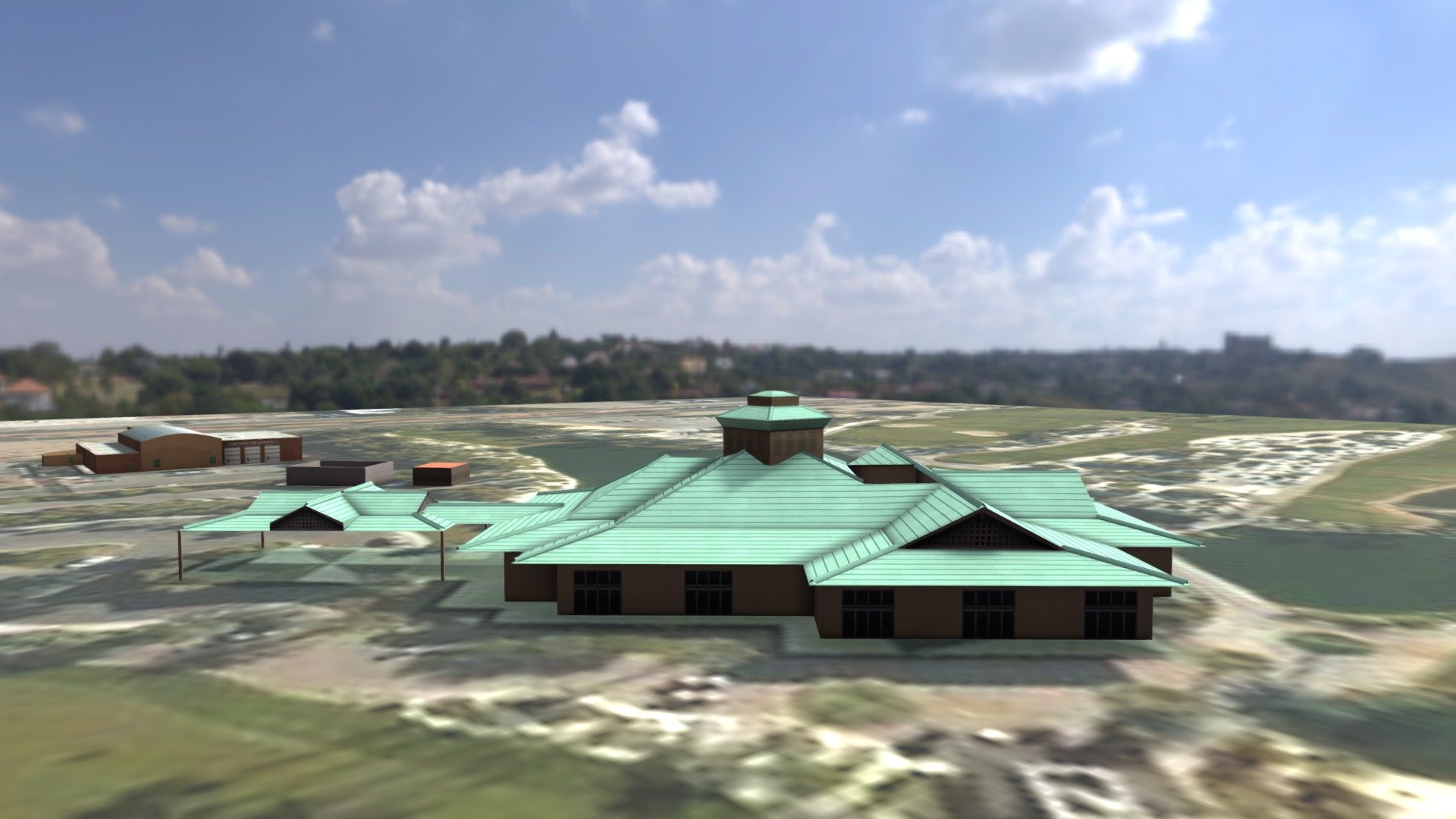 mid poly buildings 1 - 3D model by vladyslav_m [4dd768e] - Sketchfab