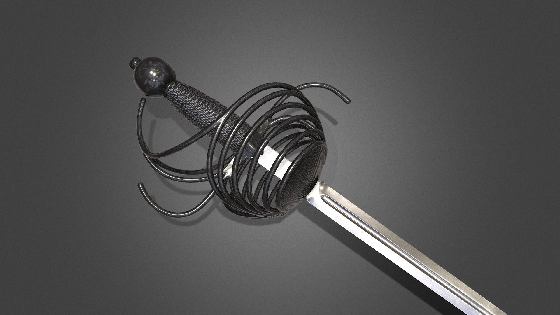 17th Century Italian Rapier (sword) - Download Free 3D model by leeeck ...