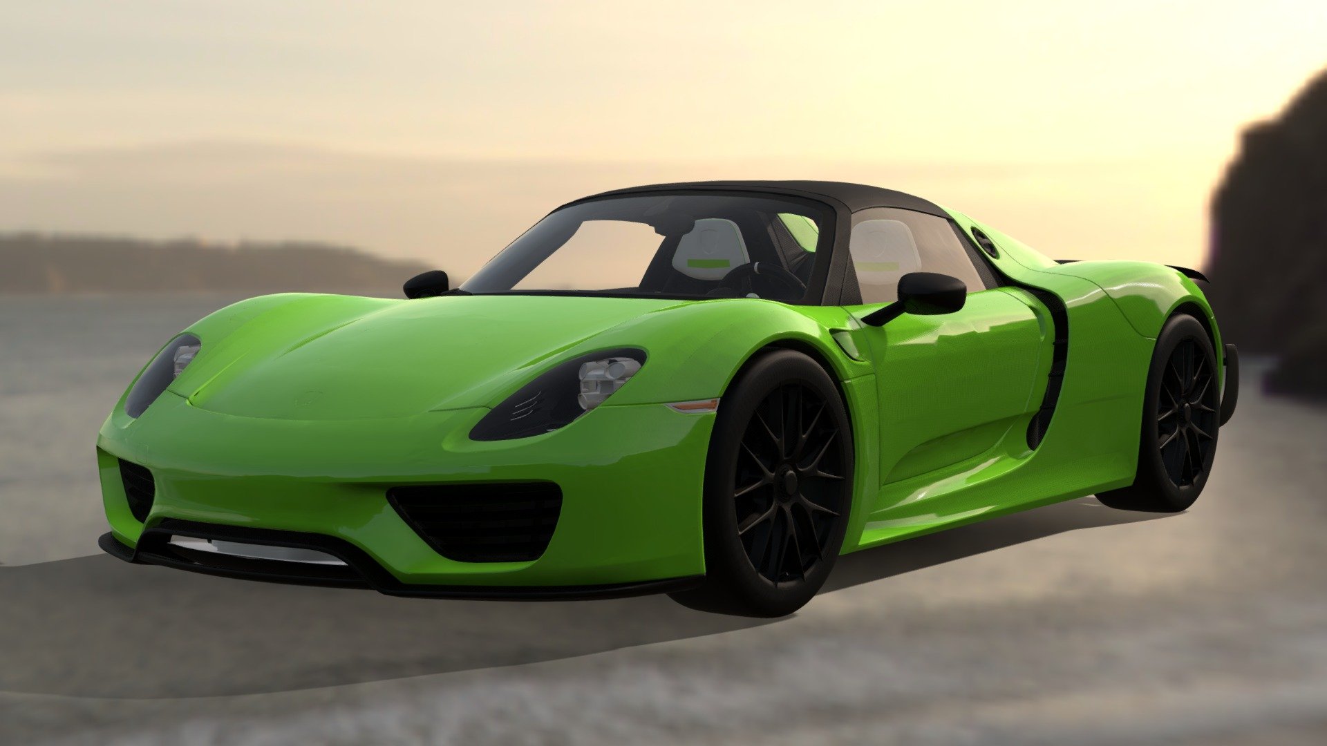 Porsche 918 Spider - Download Free 3D model by No Limits ...