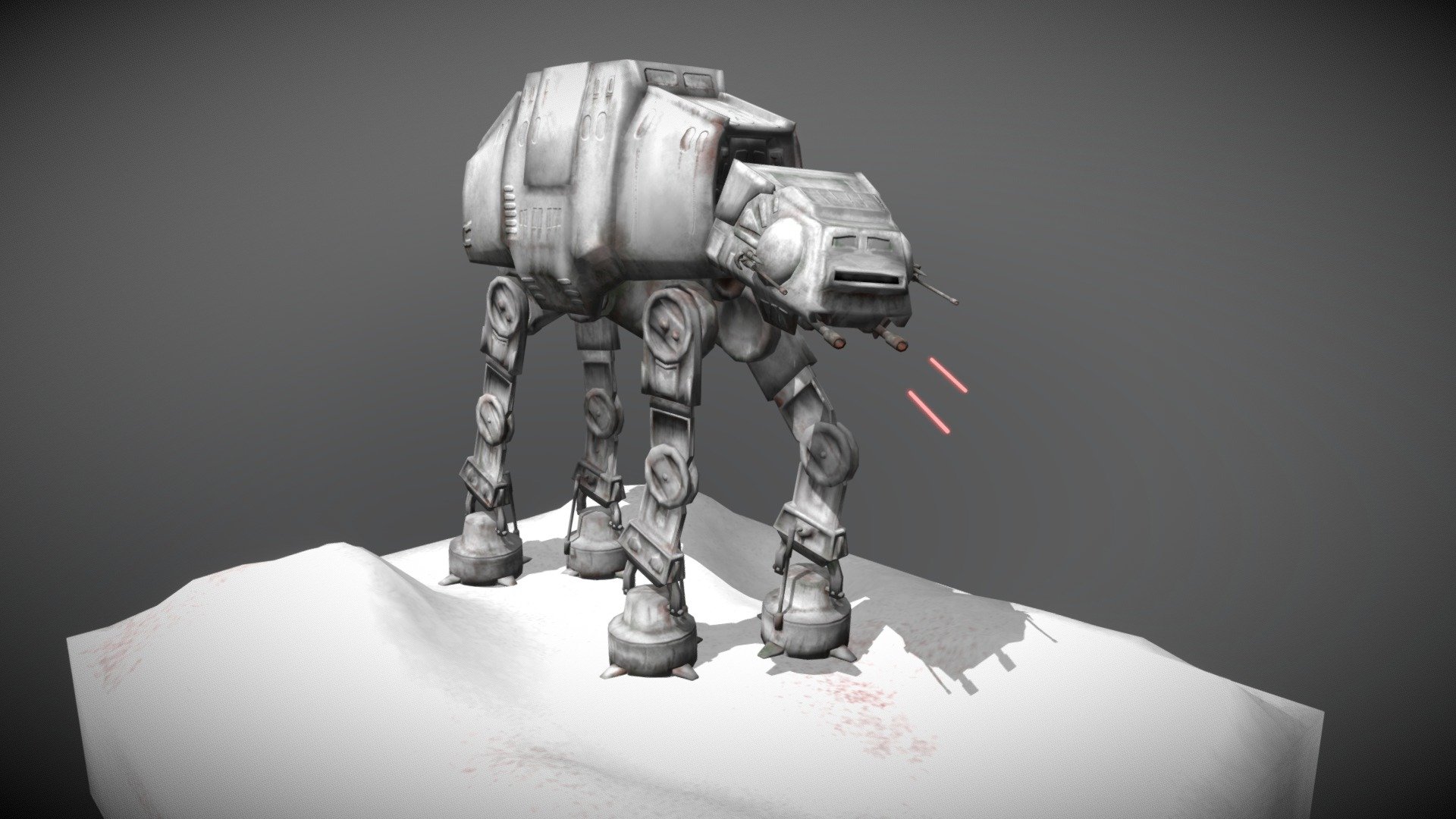 AT-AT- first attempt - Download Free 3D model by DinoUnicorn [4dd8cad ...