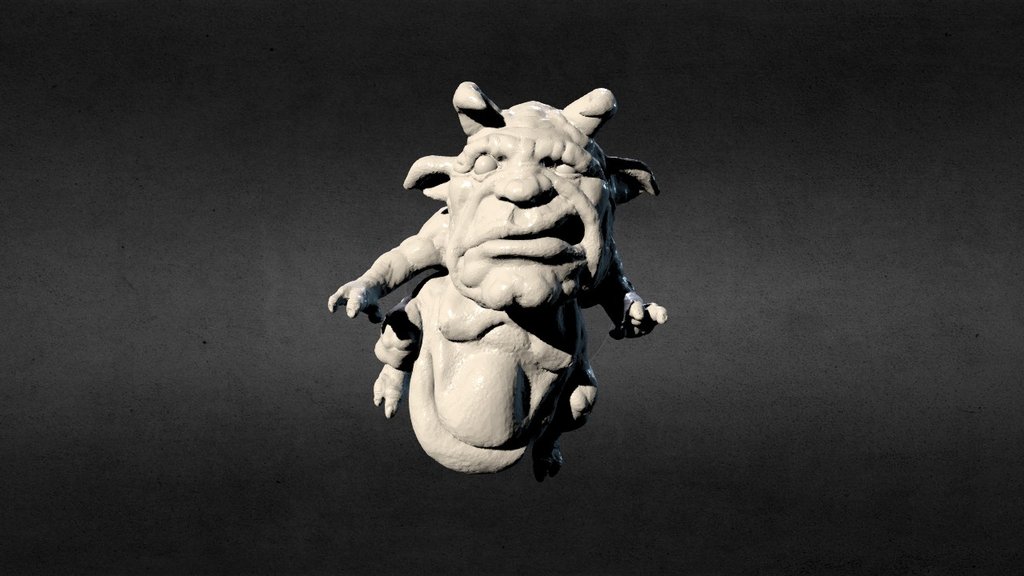 ‪Day 11 - Gargoyle - Download Free 3D model by andycprints [4dd947c ...