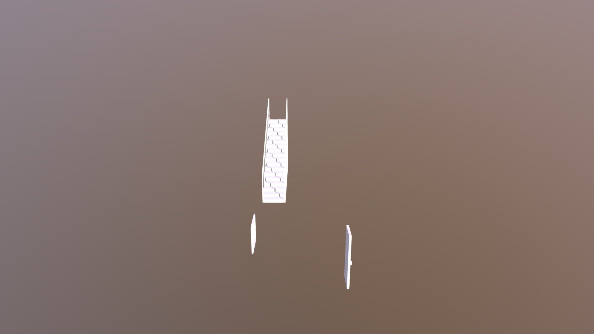 Staircase Window And Door Finished - 3D model by busrasenel [4dda73d ...