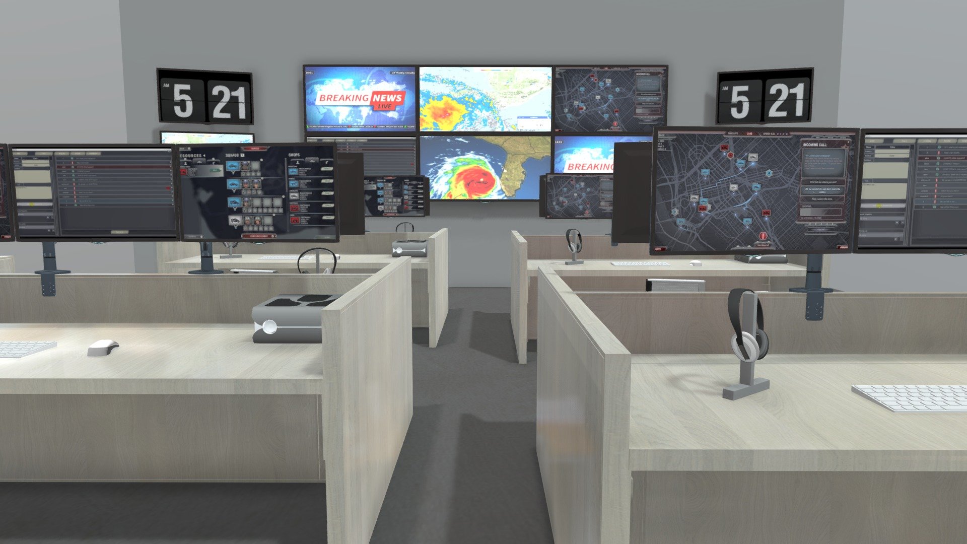 Call Center - Buy Royalty Free 3D model by luismi93 [4dda93e ...