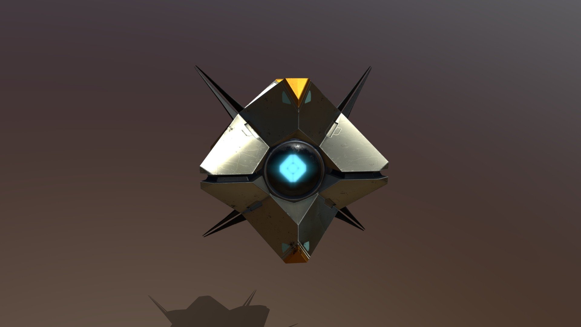 Destiny Ghost - 3D model by Theo_Koch (@theo.koch) [4ddca63] - Sketchfab