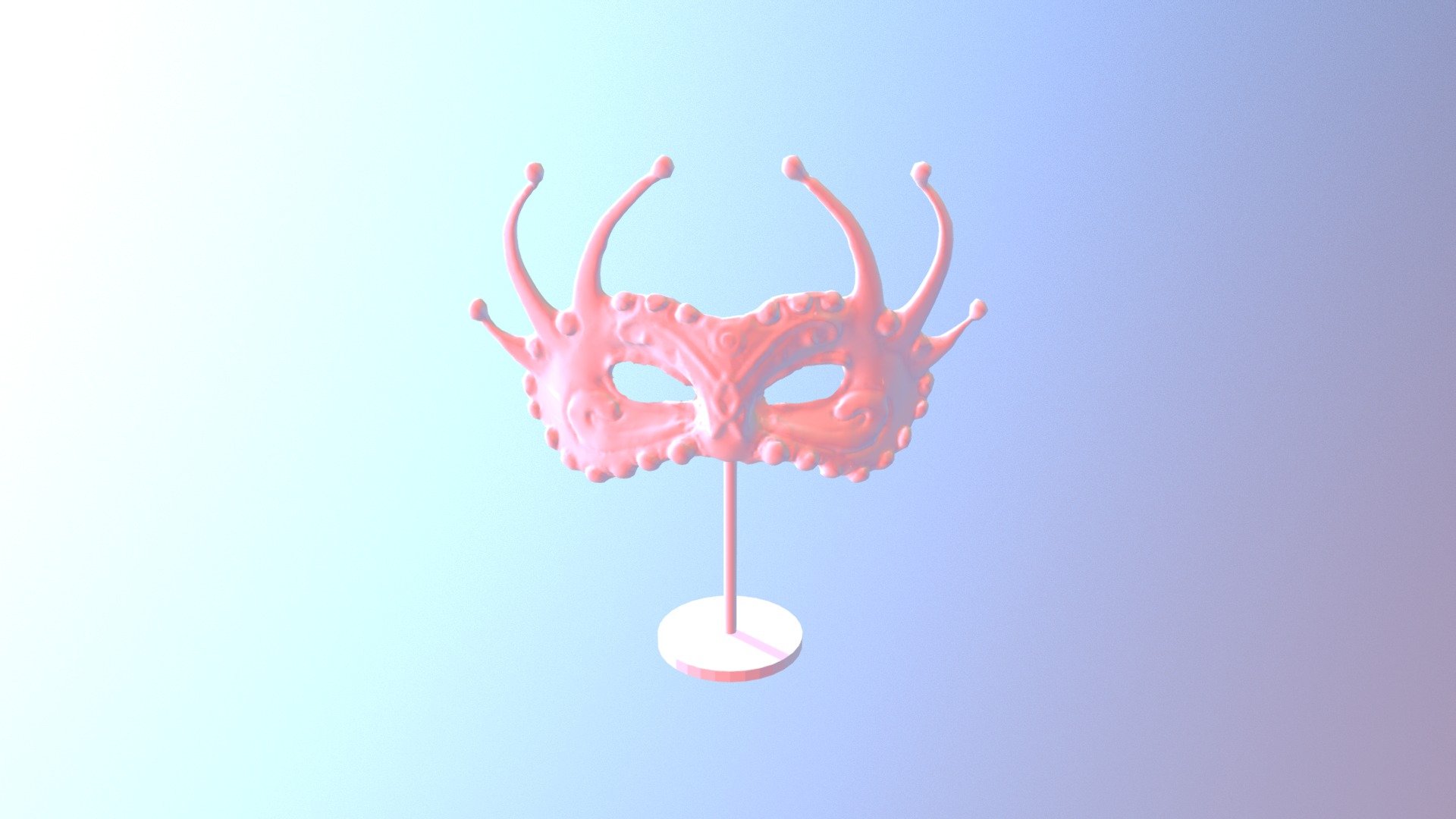 Sculpt January day 2 - Mask - 3D model by Popcorn-baka [4ddf619 ...