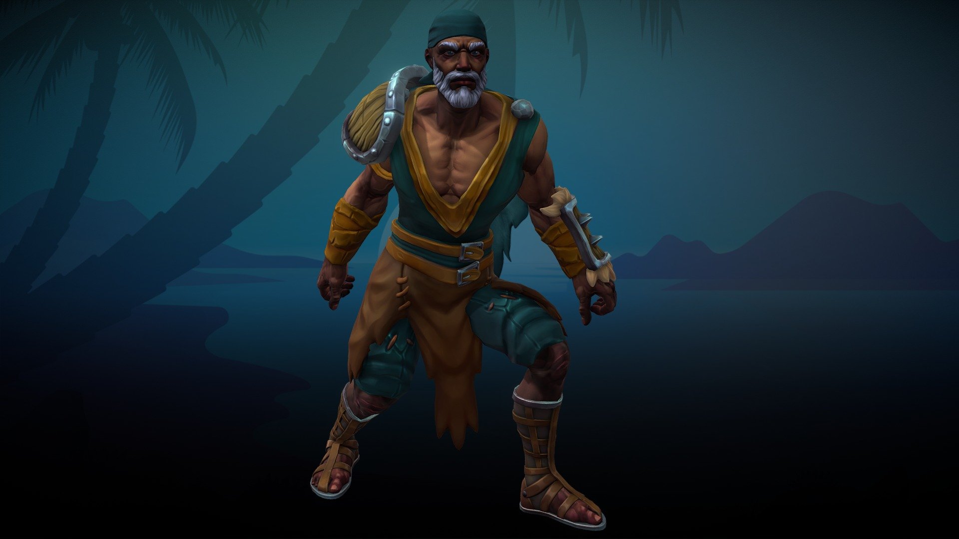 Stylized Human Male Bandit(Outfit) - 3D model by N-hance Studio ...