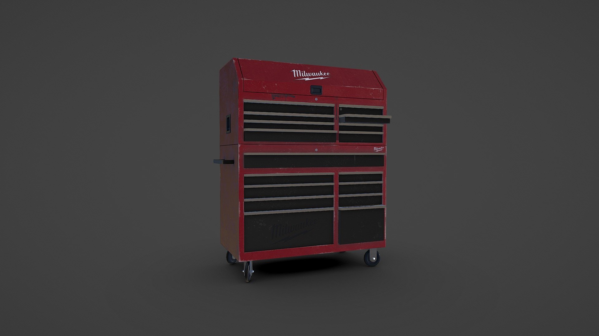 Milwaukee Storage Toolbox - 3D model by sdonchev95 [4ddfbad] - Sketchfab