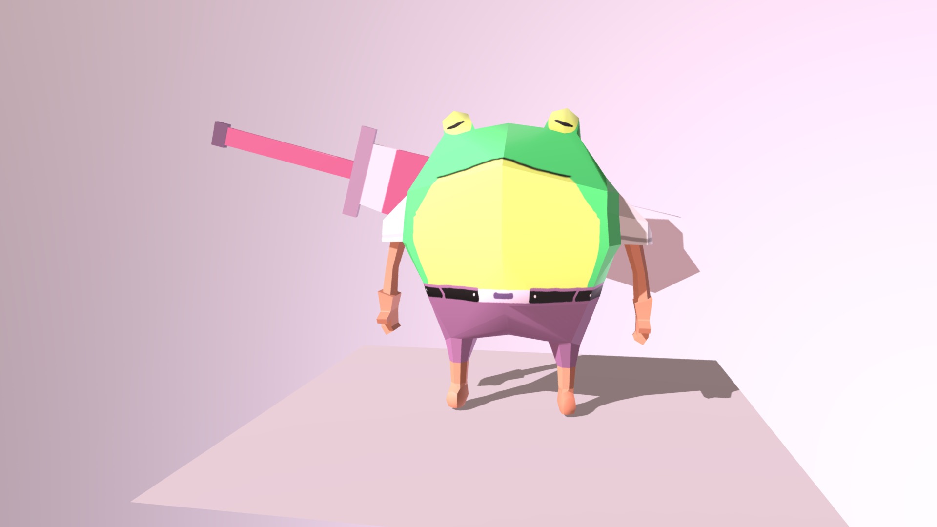 Frog 02 - 3D model by Ting (@ShihTingTing) [4de016f] - Sketchfab