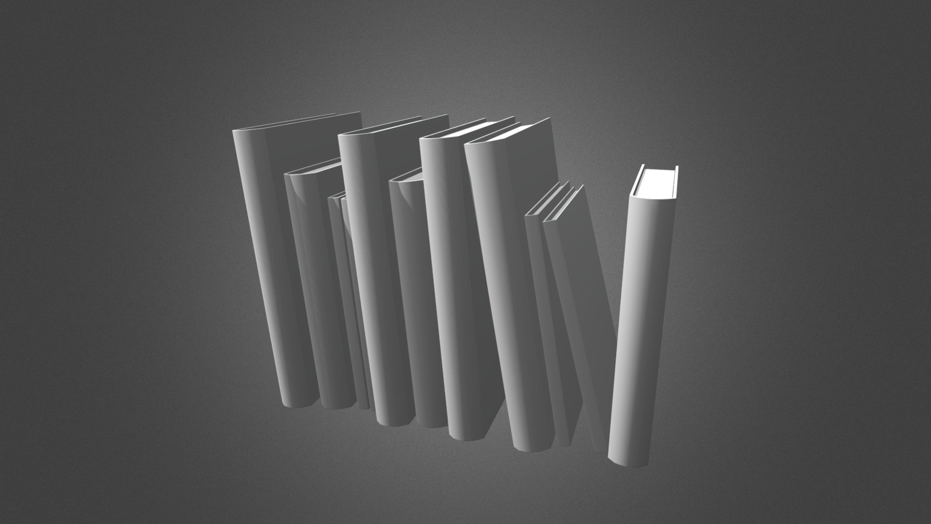 Books - 3D model by DÜZENLİ ARCHITECTURE (@krmdznl97) [4de069b] - Sketchfab