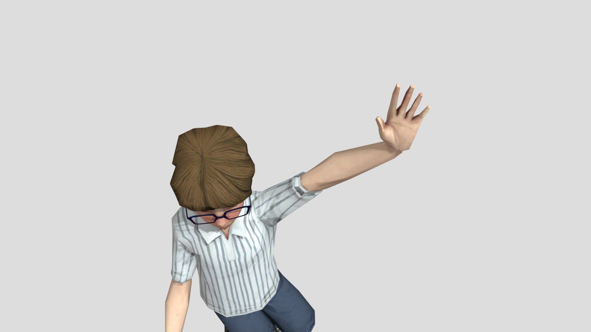 Ice_scream_7_-_mike_scene_posing - Download Free 3D model by Waylon13 [4de1d4f] - Sketchfab