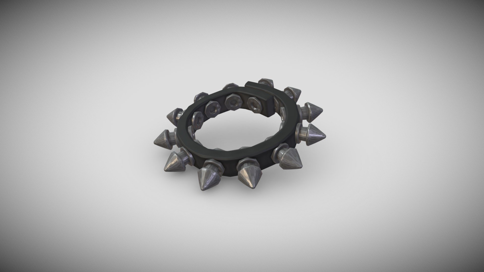 Punk Bracelet Slimmest Version 5 - Buy Royalty Free 3D model by ...