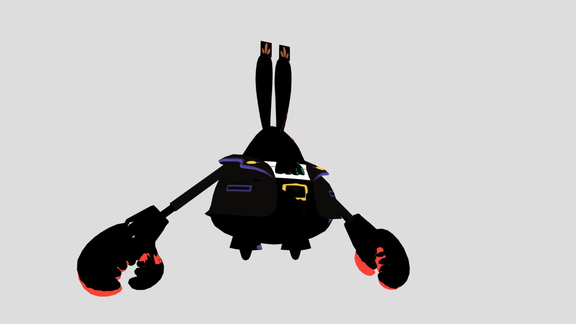 Captain krabs - Download Free 3D model by Spongebobloversketchfab ...