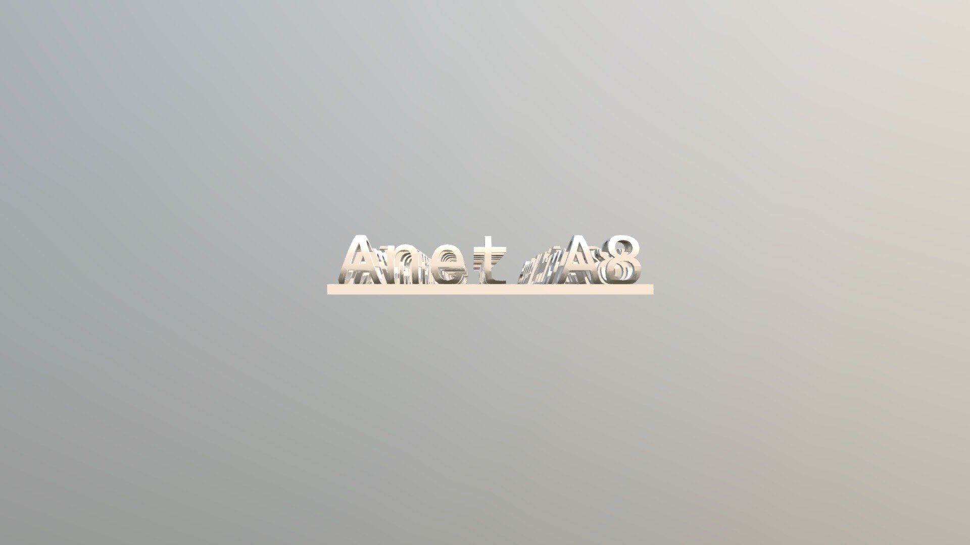 Anet A8 and Creality Ender 3 words fusion - Download Free 3D model by ...
