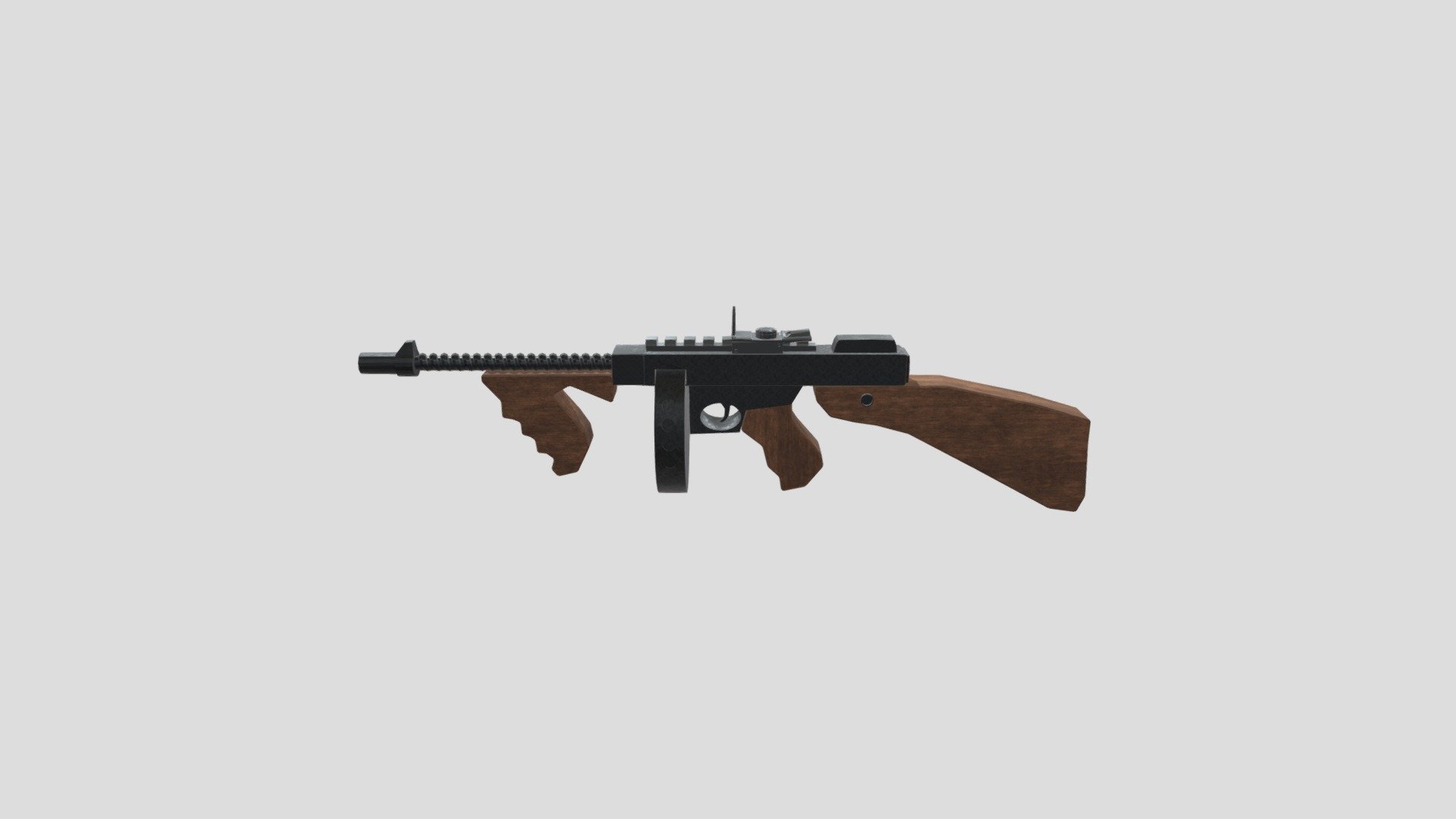 Thompson Submachine Gun + Reflex sight - Download Free 3D model by ... Thompson Submachine Gun + Reflex sight - Download Free 3D model by ...