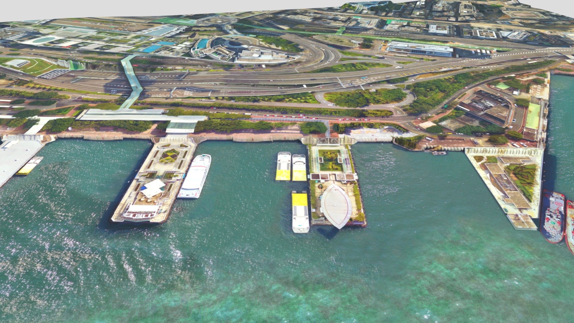 Central Ferry Pier Base Map T33750162000106E10 - Download Free 3D model ...