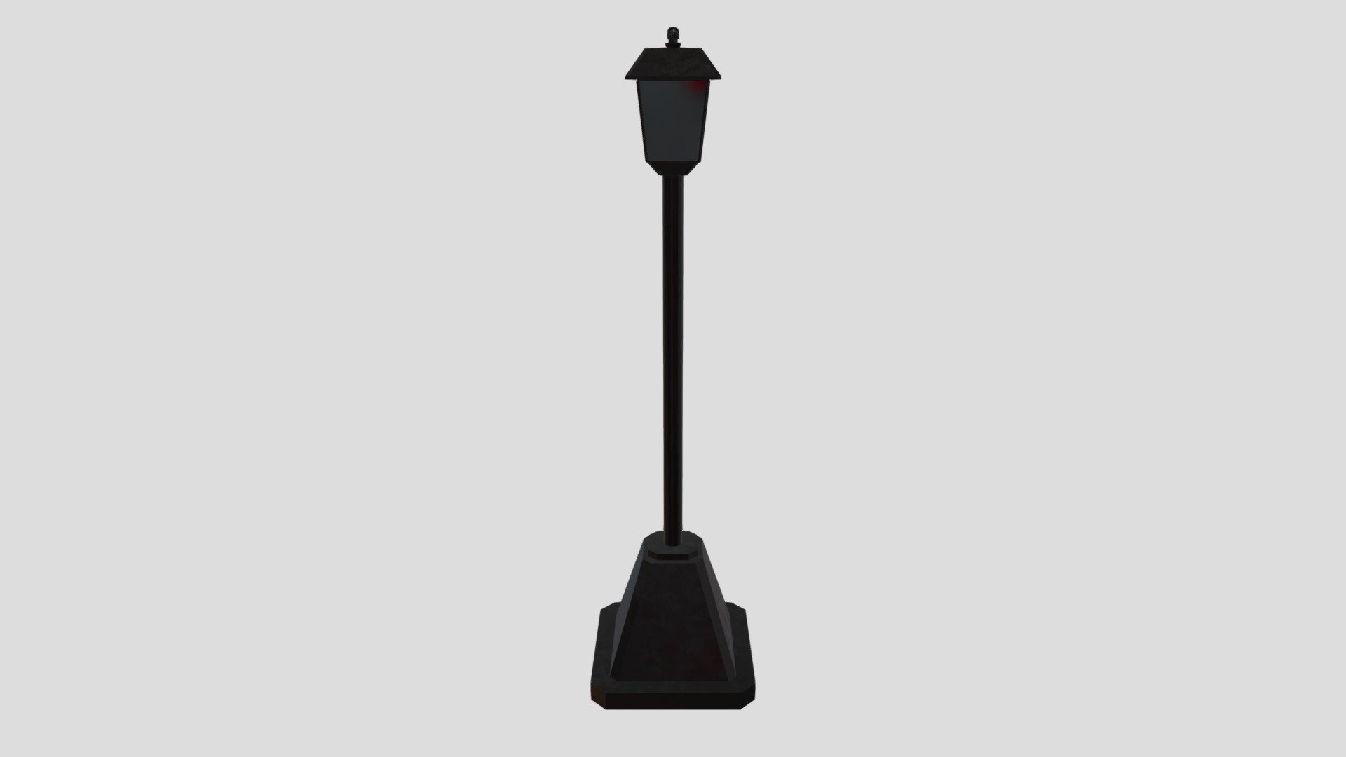 Low poly Outside lamp - Download Free 3D model by Batons [4de93a5 ...