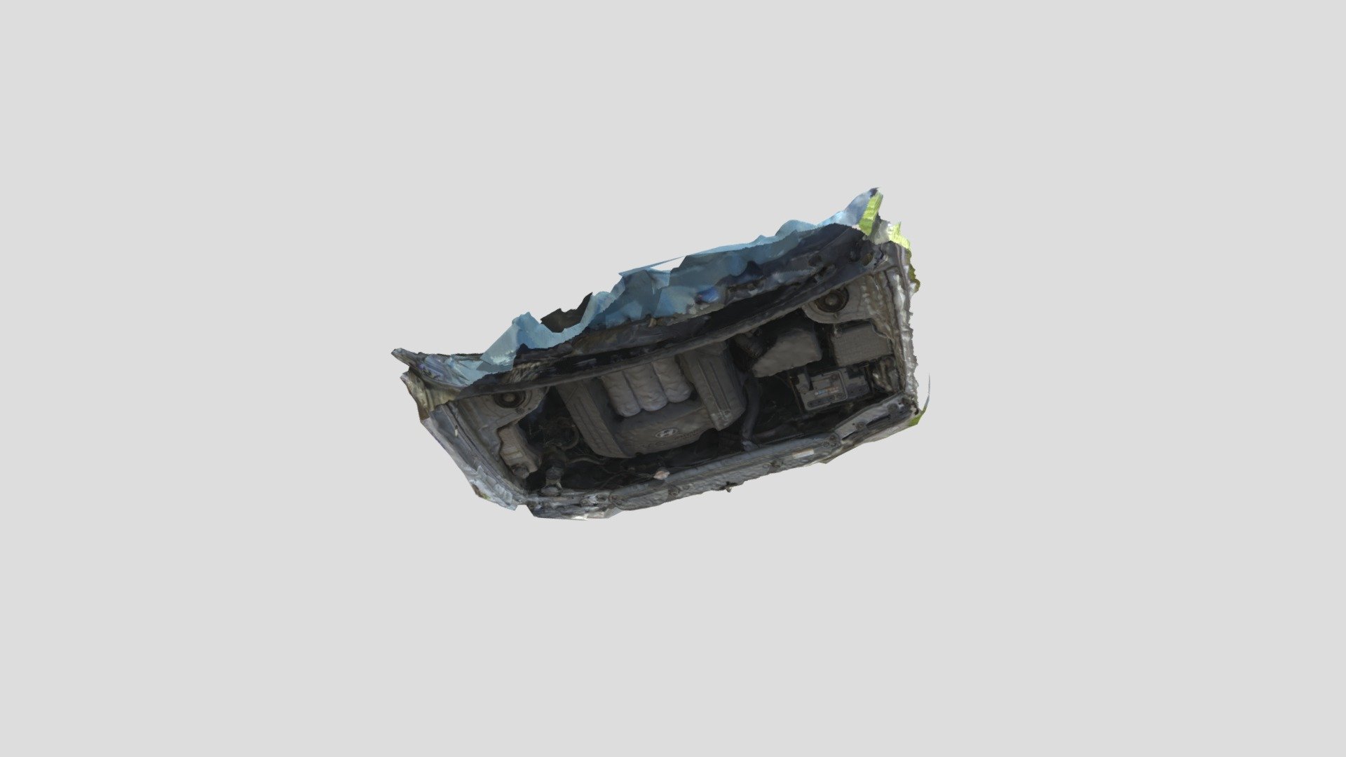 Santa Fe Engine - 3D model by fantom929 [4dec2a2] - Sketchfab