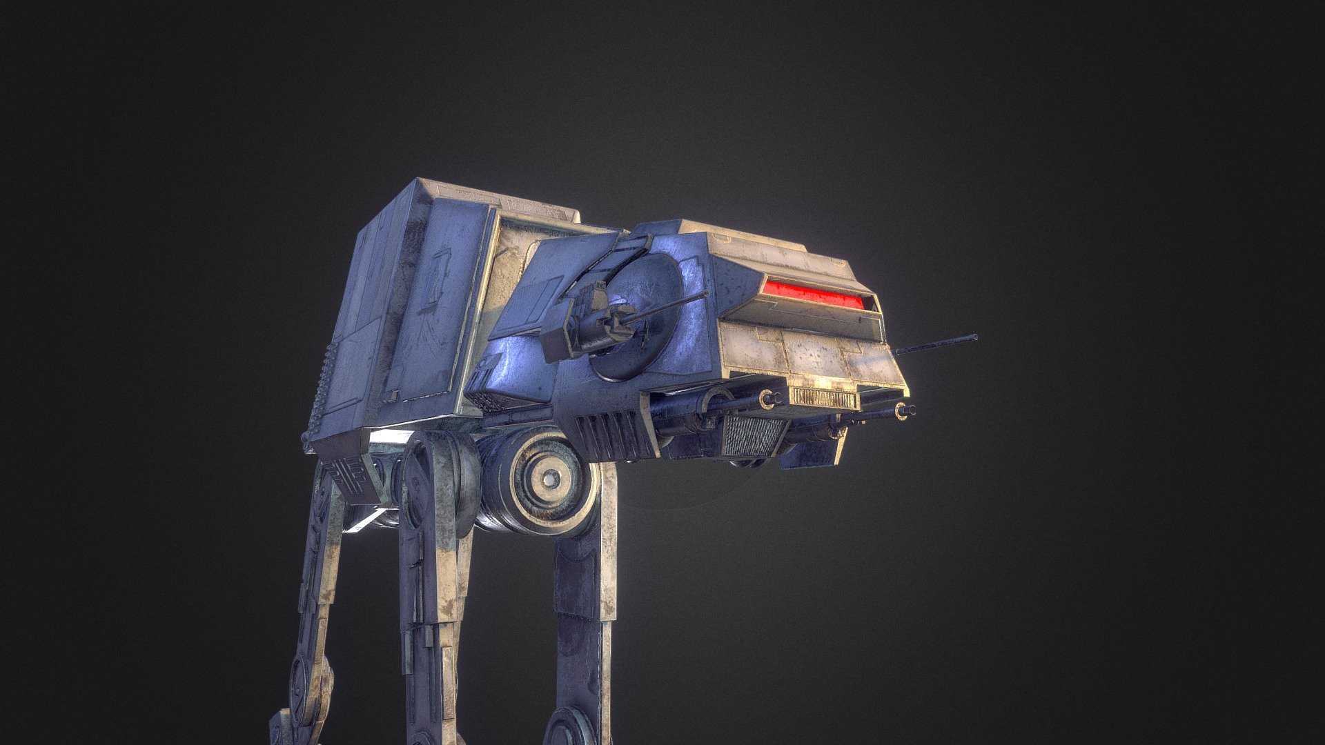 AT-AT Walker - 3D model by Blockster_9 [4dec77b] - Sketchfab
