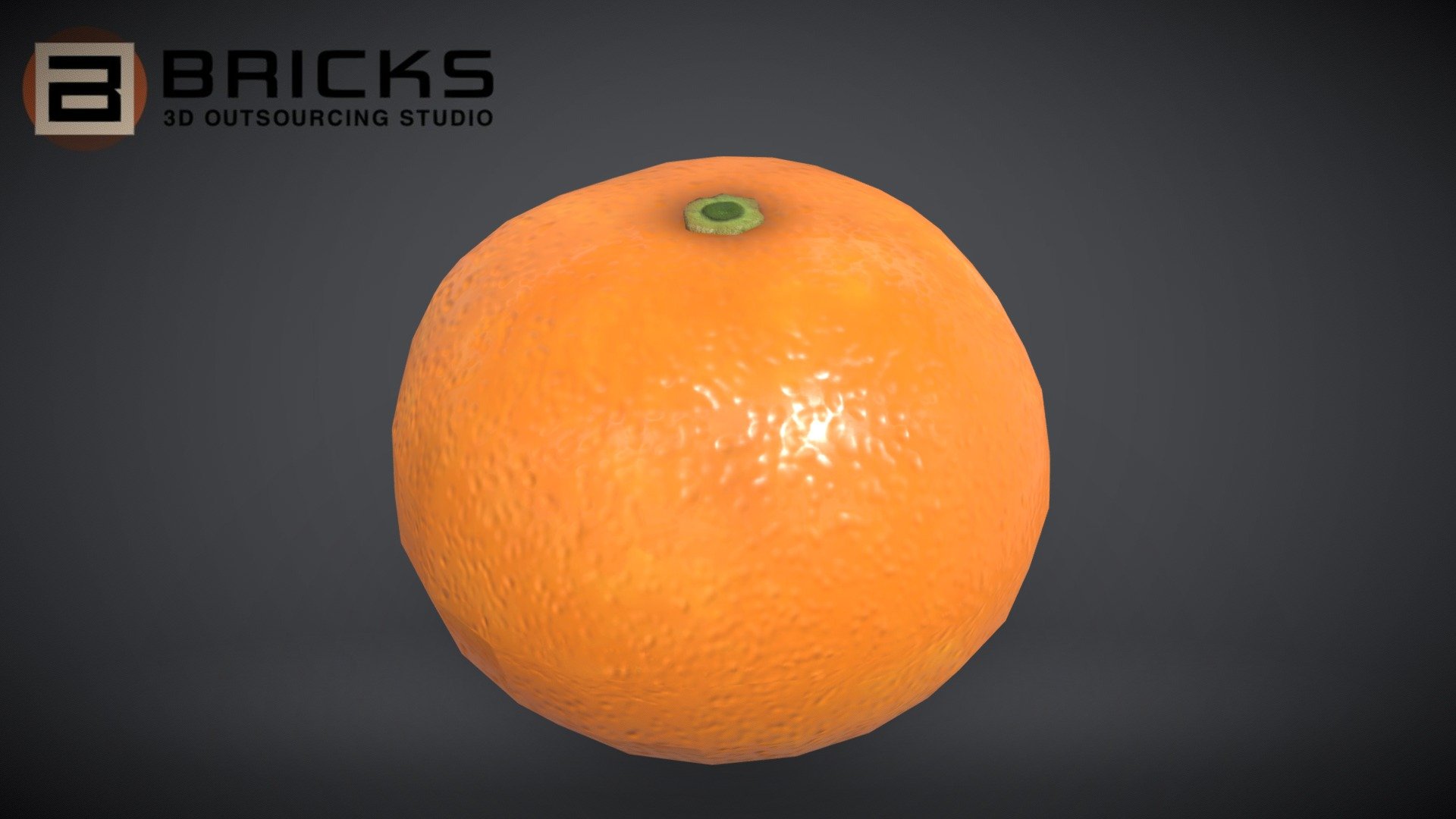 Orange - Buy Royalty Free 3D model by Bricks Studio (@bricks3dstudio ...