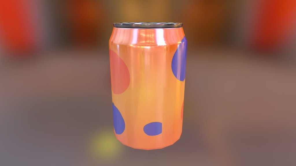 Orange Fizz - 3D model by D.S.M [4dee6d7] - Sketchfab