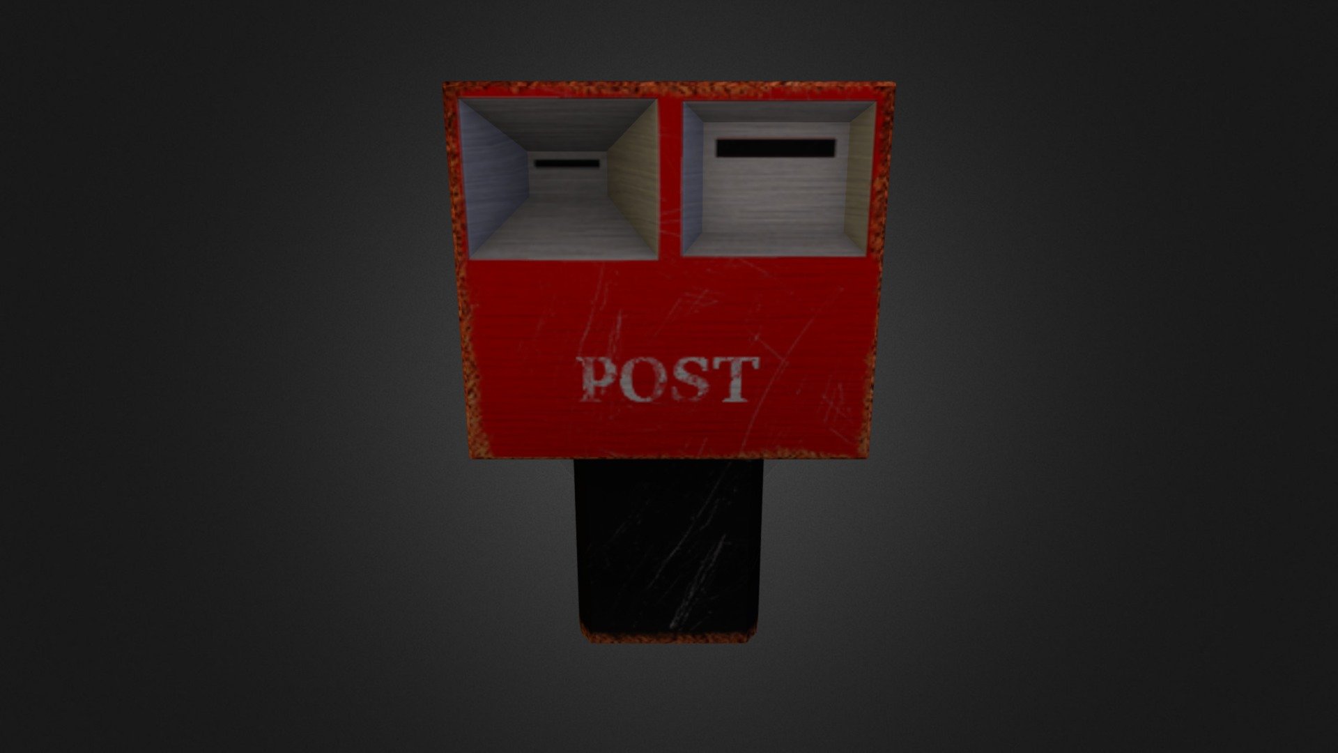Mailbox - 3D model by vangampelaere_simon [4dee84b] - Sketchfab