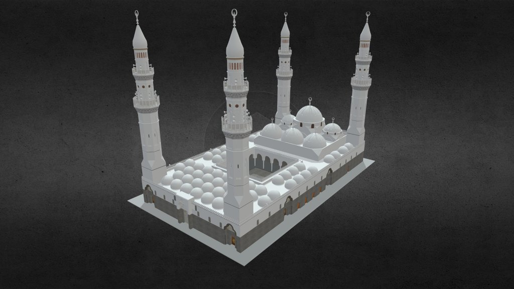 mosque - A 3D model collection by Ahmed Saeed (@Rickoja) - Sketchfab