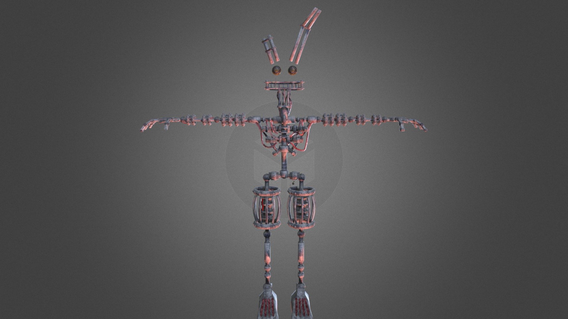 Spinglock Endo | FNaF AR - Download Free 3D model by Captain Allen ...