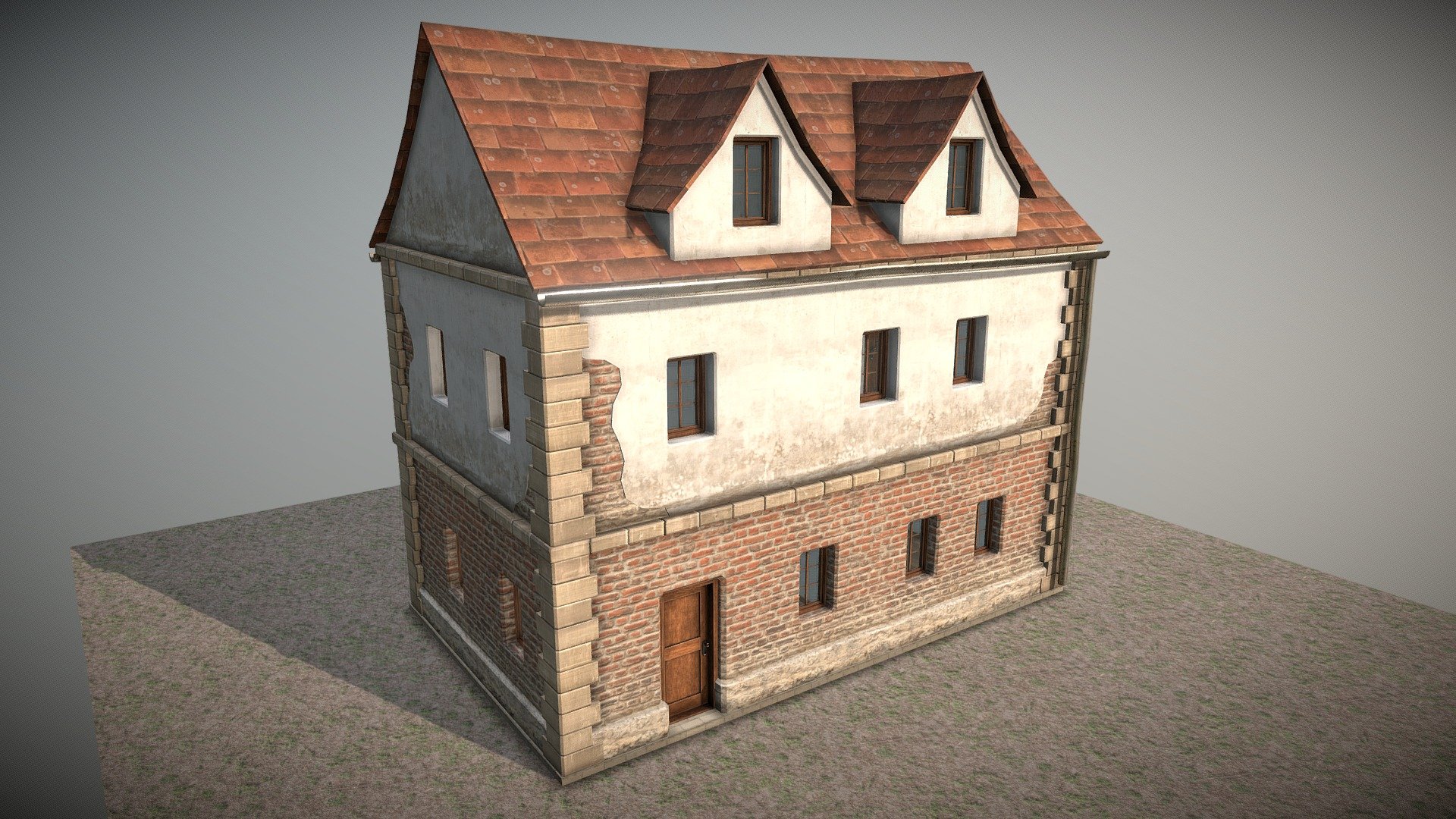 House with interior 01 - Buy Royalty Free 3D model by filthycent ...