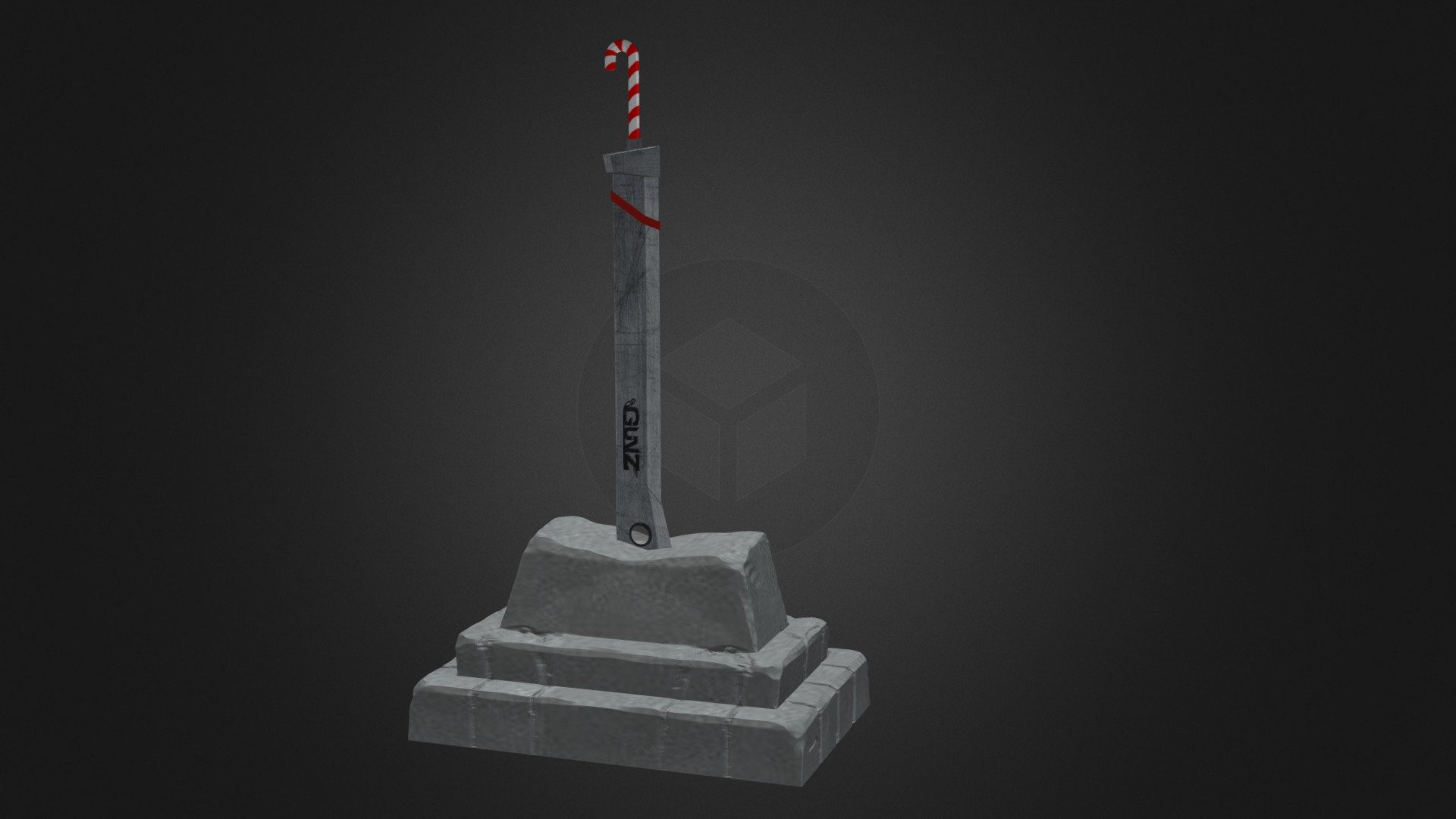Bloodthirsty Christmas Sword - 3D model by alexandresantos [4df15c4 ...