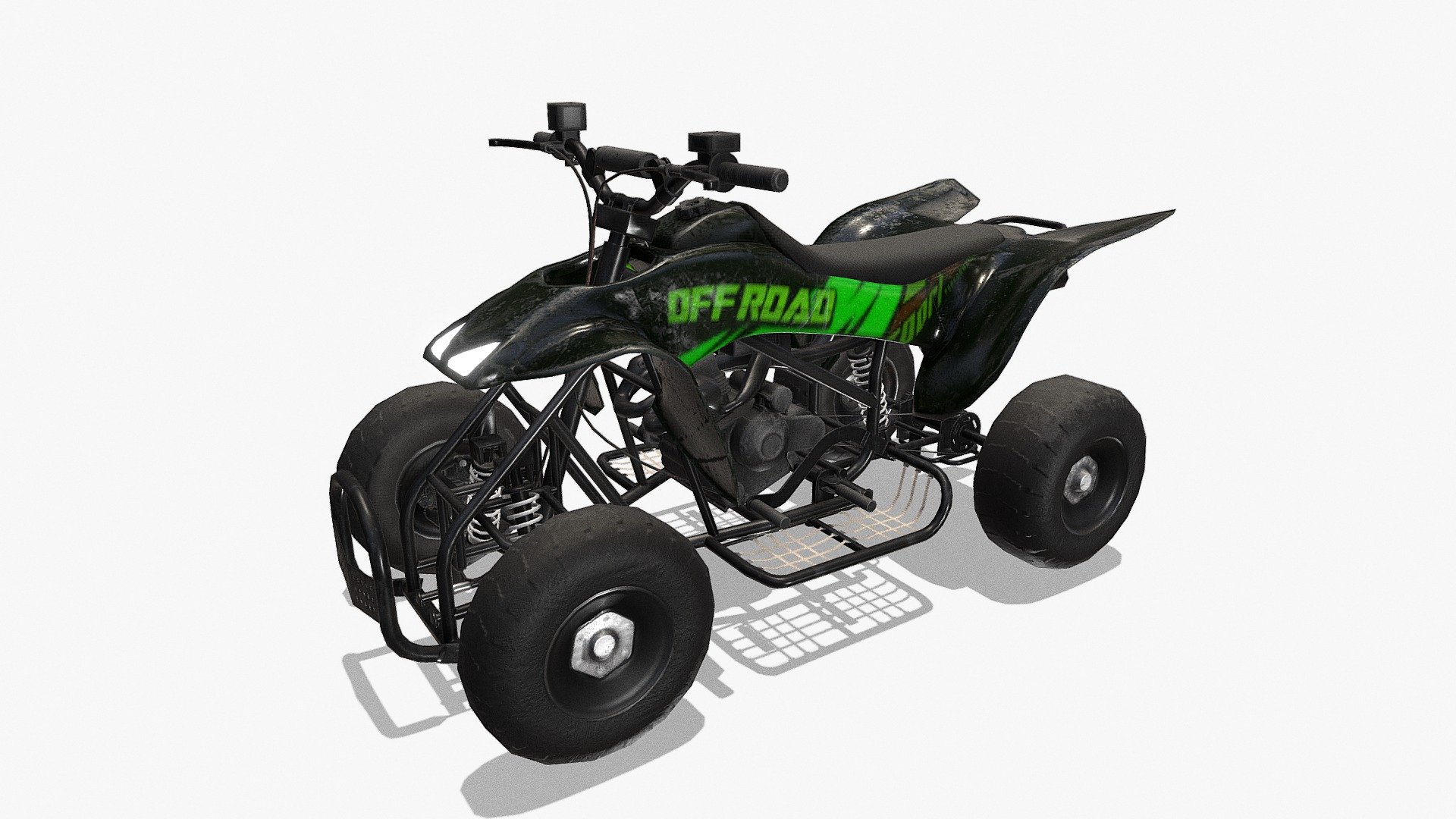 Quad Bike update - Buy Royalty Free 3D model by Pieter Ferreira ...