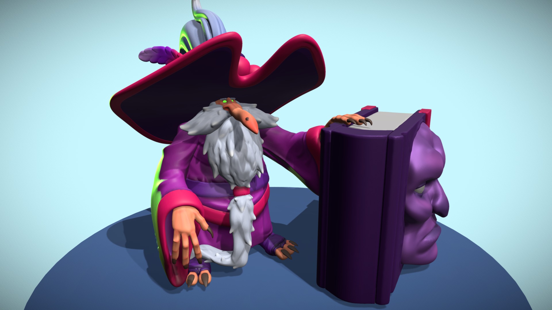 Arch Mage - Breath of Fire III - 3D model by Kevin Pähler vor der Holte ...